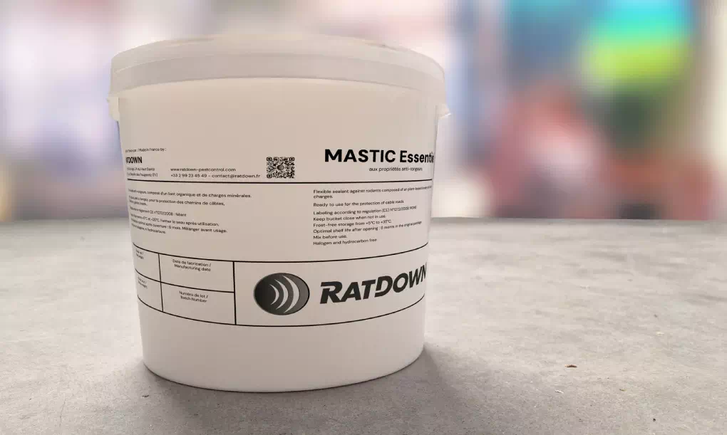 Mastic d'obturation écologique - Ratdown